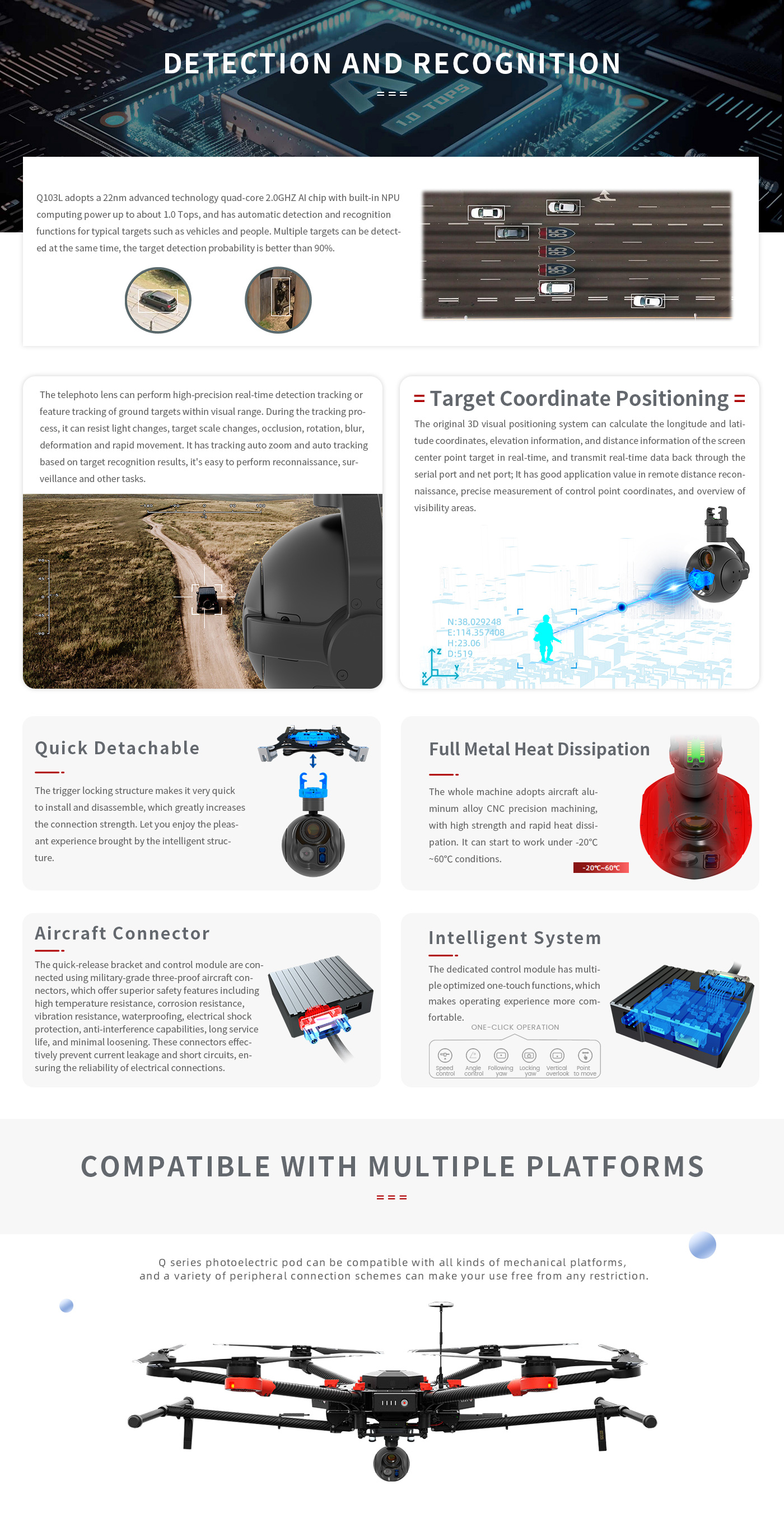 INYYO Q103L_Three Sensor Pod_Products_ZINGTO Avigation Technology Co., Ltd